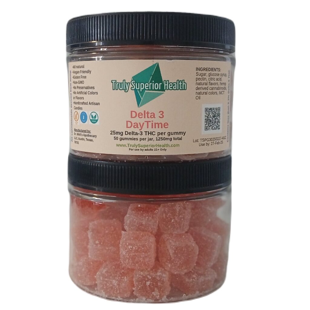 Gummies - Delta 3 Daytime - Truly Superior Health CBD